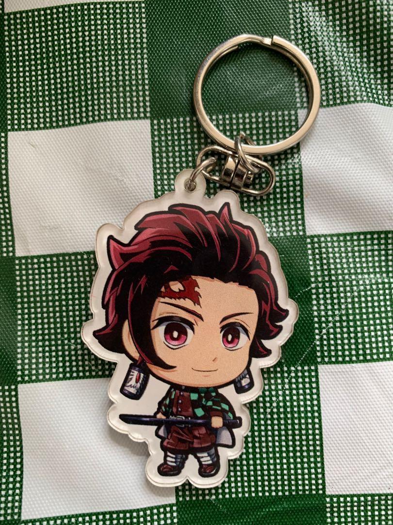 Tanjiro Keychain - Kimetsu no Yaiba, Hobbies & Toys, Toys & Games on ...