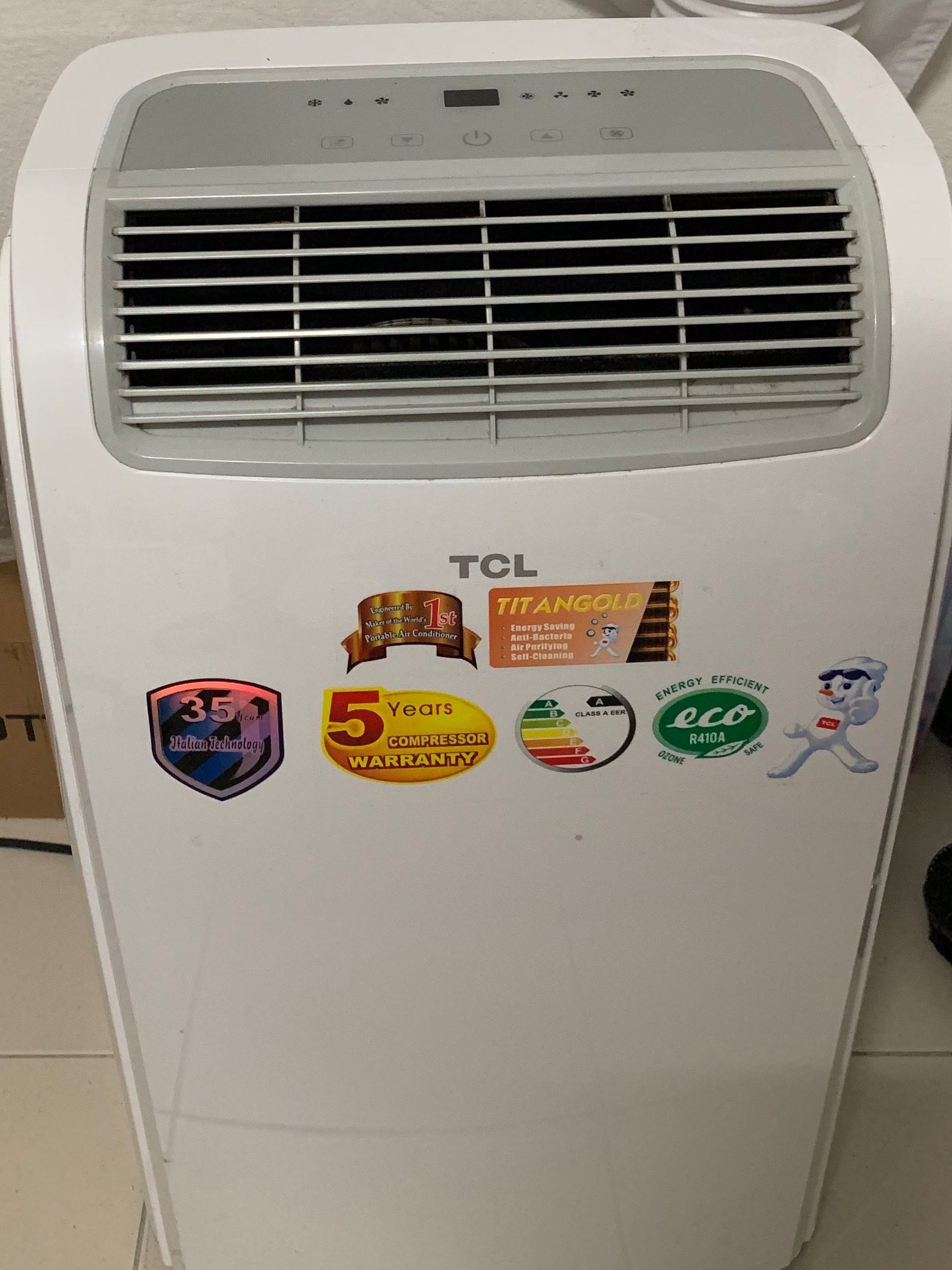 TCL Portable Aircon 10k btu, TV & Home Appliances, Air Conditioners ...