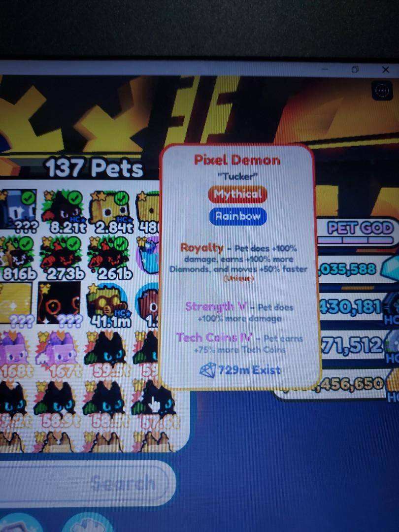 TECH COINS 4 Pet sim x, Video Gaming, Video Games, Others on Carousell