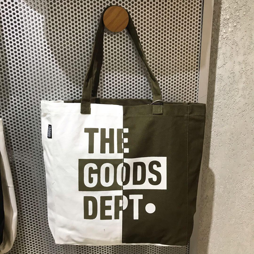 The Goods Dept Totebag, Fesyen Wanita, Tas & Dompet di Carousell