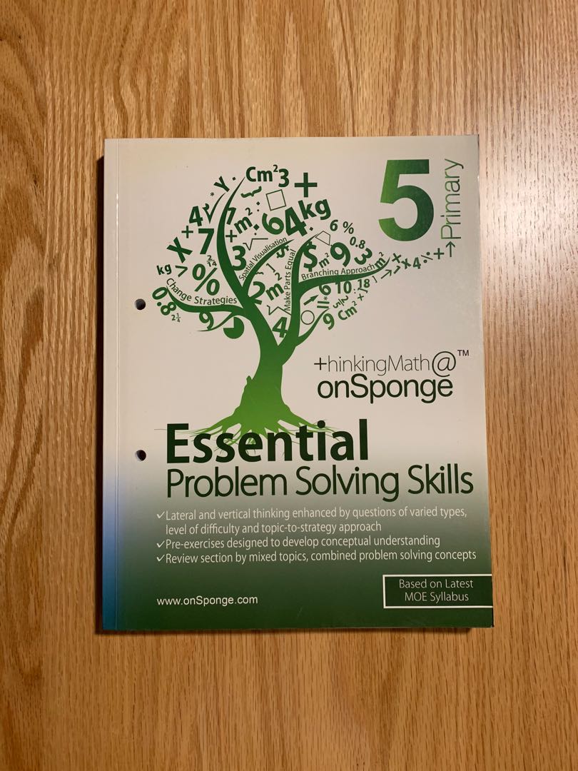 Thinking maths onsponge essential problem solving skill P5, Hobbies ...