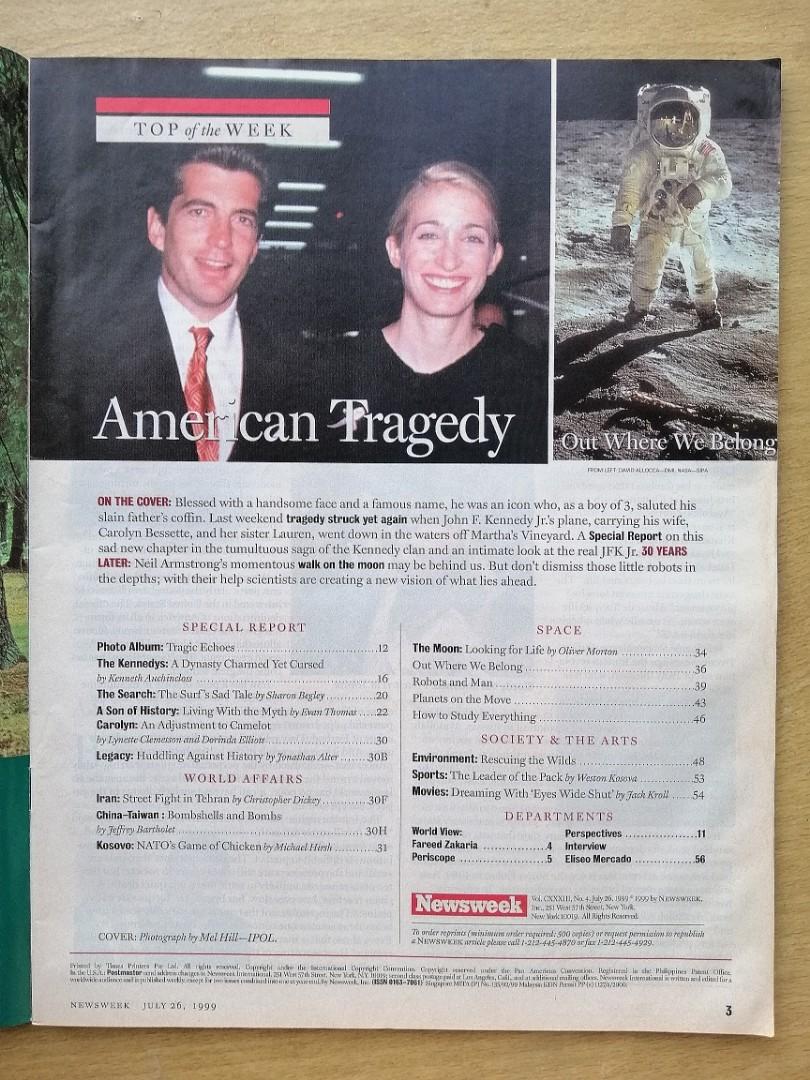 TIME MAGAZINE " SPECIAL REPORT" VOL. 154 NO. 4 ( 26 JULY 1999), Hobbies ...