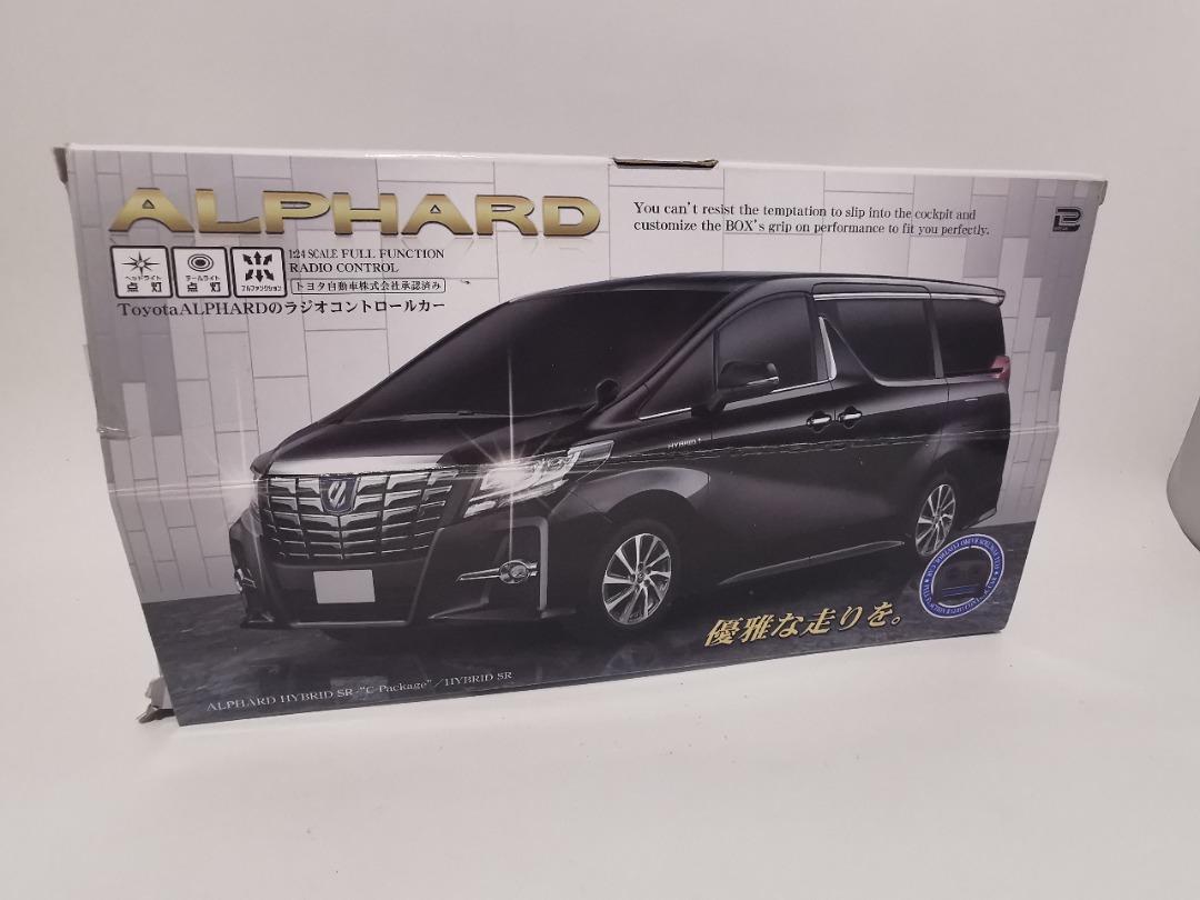 TOYOTA ALPHARD 1:24 Radio Control Car Black HYBRID SR version RC, 興趣及遊戲 ...