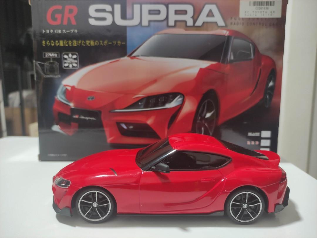 Toyota supra rc car red, Hobbies & Toys, Toys & Games on Carousell