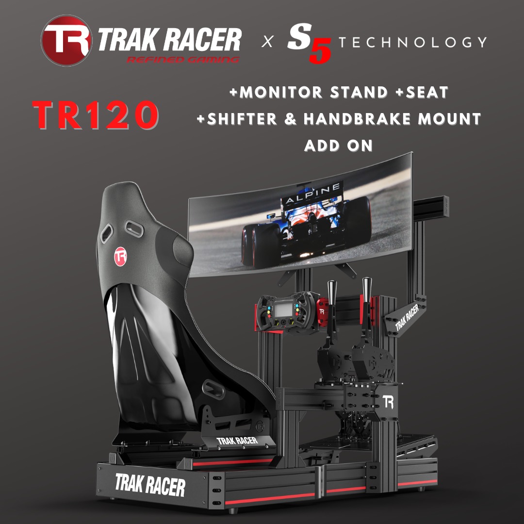 Trak Racer TR120 / Racing Simulator Cockpit / SIM RACING RIG / driving ...