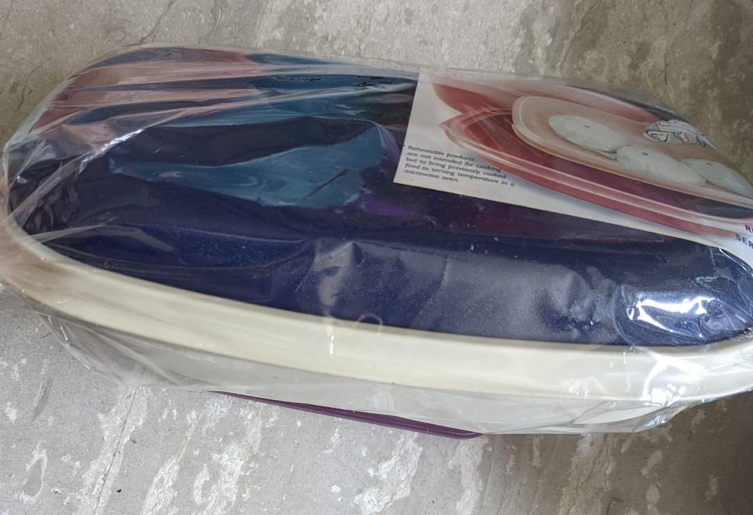 Tupperware Reheatable Serving Dish, Furniture & Home Living ...