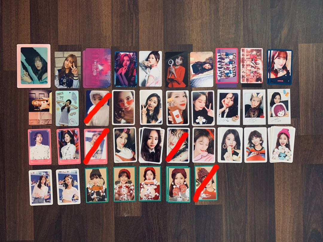 Twice official album photocard master list, Hobbies & Toys, Memorabilia ...
