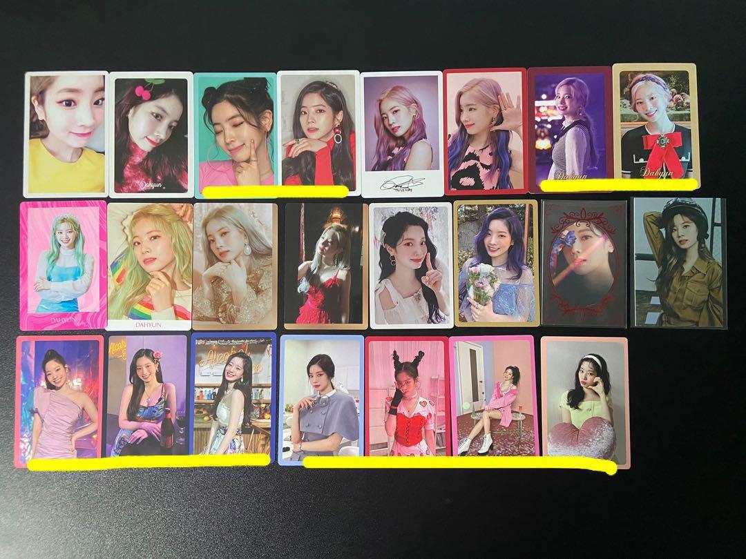Twice Preorder Benefits + Photocards: Nayeon Jeongyeon Momo Sana Jihyo Mina Dahyun Chaeyoung ...