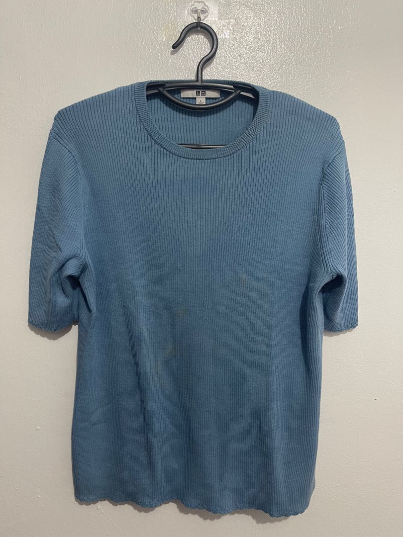 Uniqlo Plus Size top, Women's Fashion, Tops, Blouses on Carousell