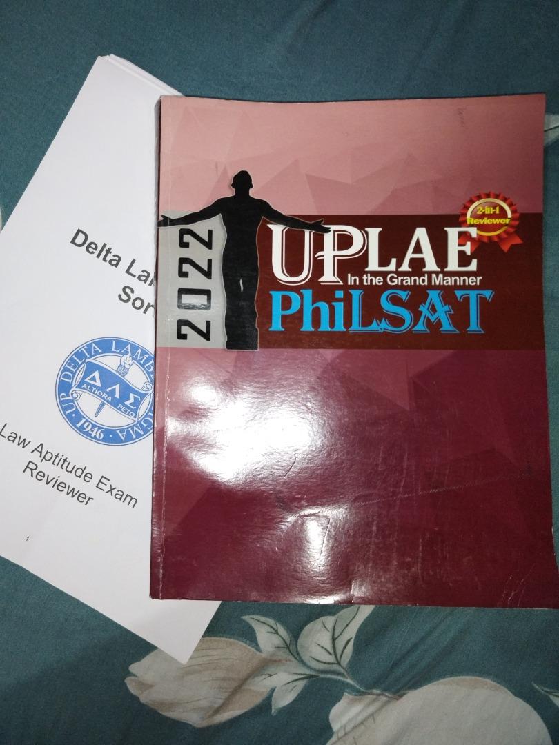 UPLAE & PHILSAT 2-In-1 REVIEWER 2022 (Official), Hobbies & Toys, Books & Magazines, Textbooks on ...