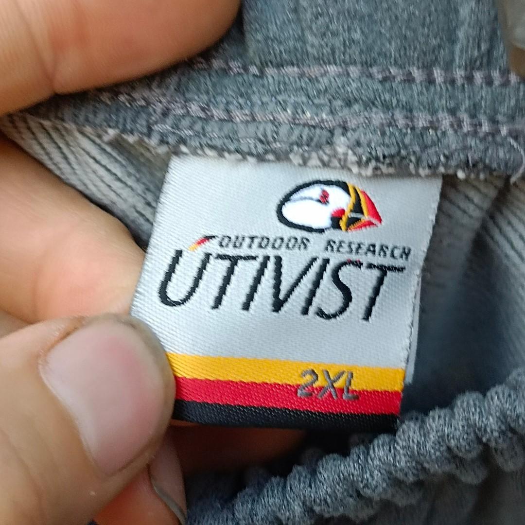 超佛心古著店，utivist outdoor拼接透氣運動褲s0811, 他的時尚, 褲子, 其他長褲在旋轉拍賣
