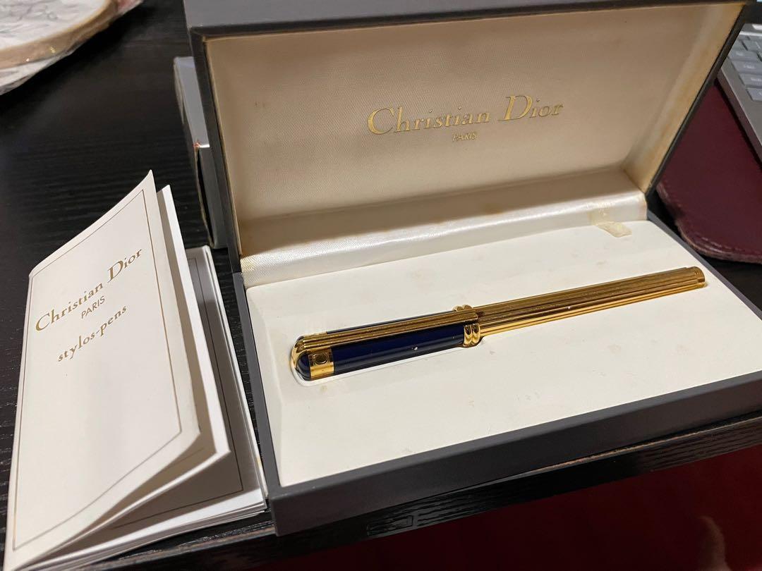 Vintage Christian Dior Fountain Pen with box, Luxury, Accessories on ...