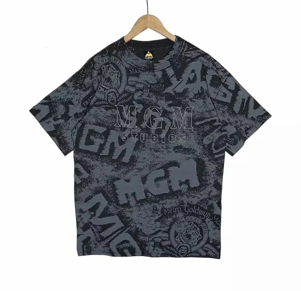 vintage mgm studio full print tshirt movie tshirt, Men's Fashion, Coats ...