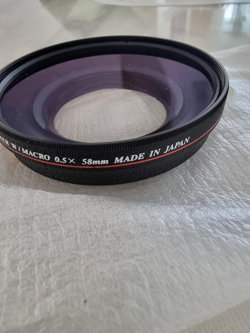 Vitacon DSLR Pro digital wide converter 0.5 x 58 mm Made in Japan ...