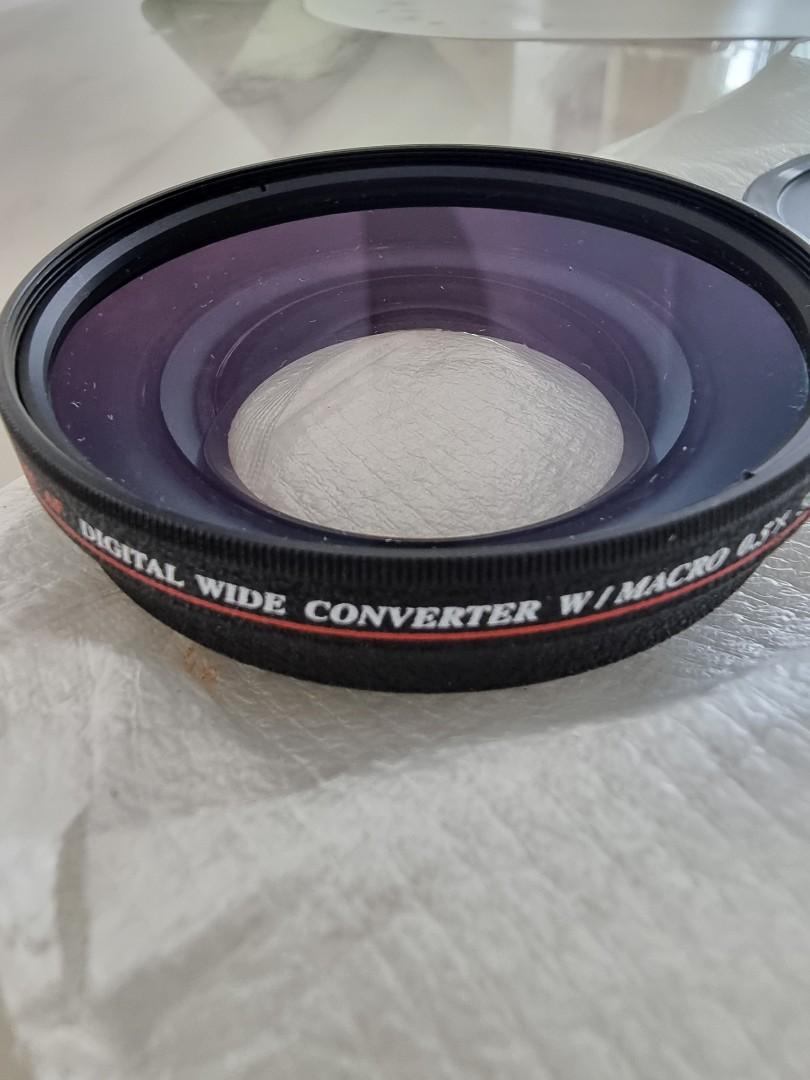 Vitacon DSLR Pro digital wide converter 0.5 x 58 mm Made in Japan ...