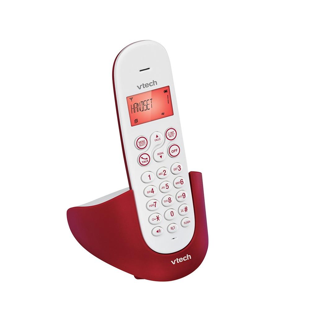 VTECH ES2210A-RA Colour Series Digital Cordless Phone (Raspberry) WITH 1 YEAR WARRANTY, Mobile ...