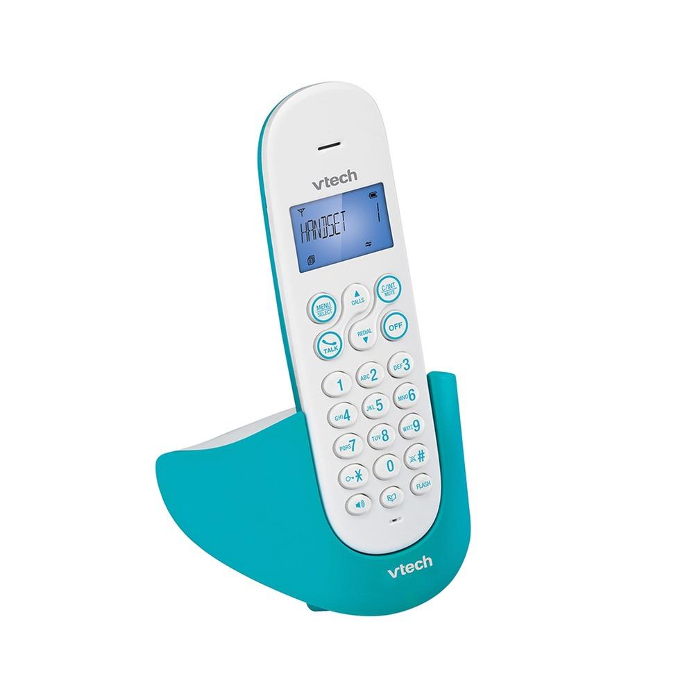 VTECH ES2210A-TU Colour Series Digital Cordless Phone (Turquoise) WITH 1 YEAR WARRANTY, Mobile ...