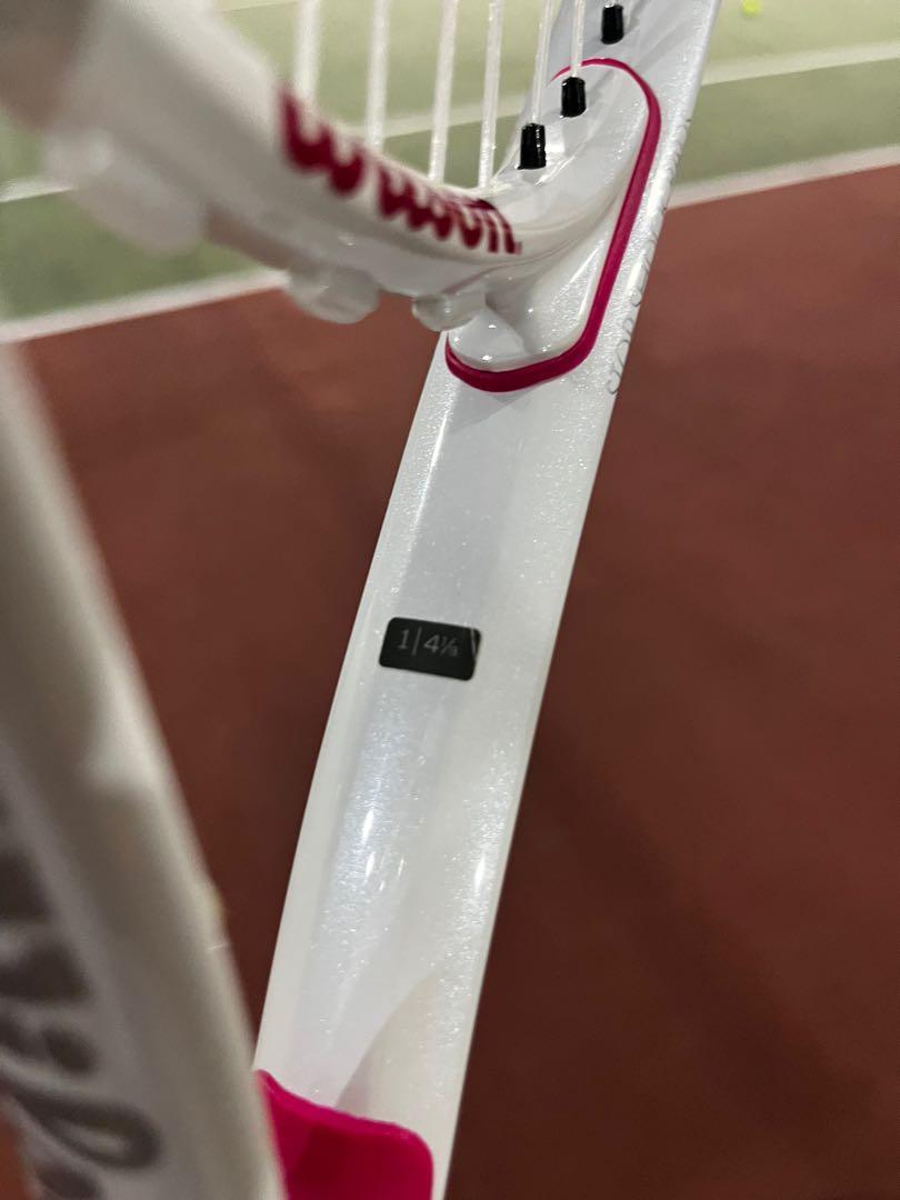 Wilson Intrigue Tennis Racket, Sports Equipment, Sports & Games, Racket ...