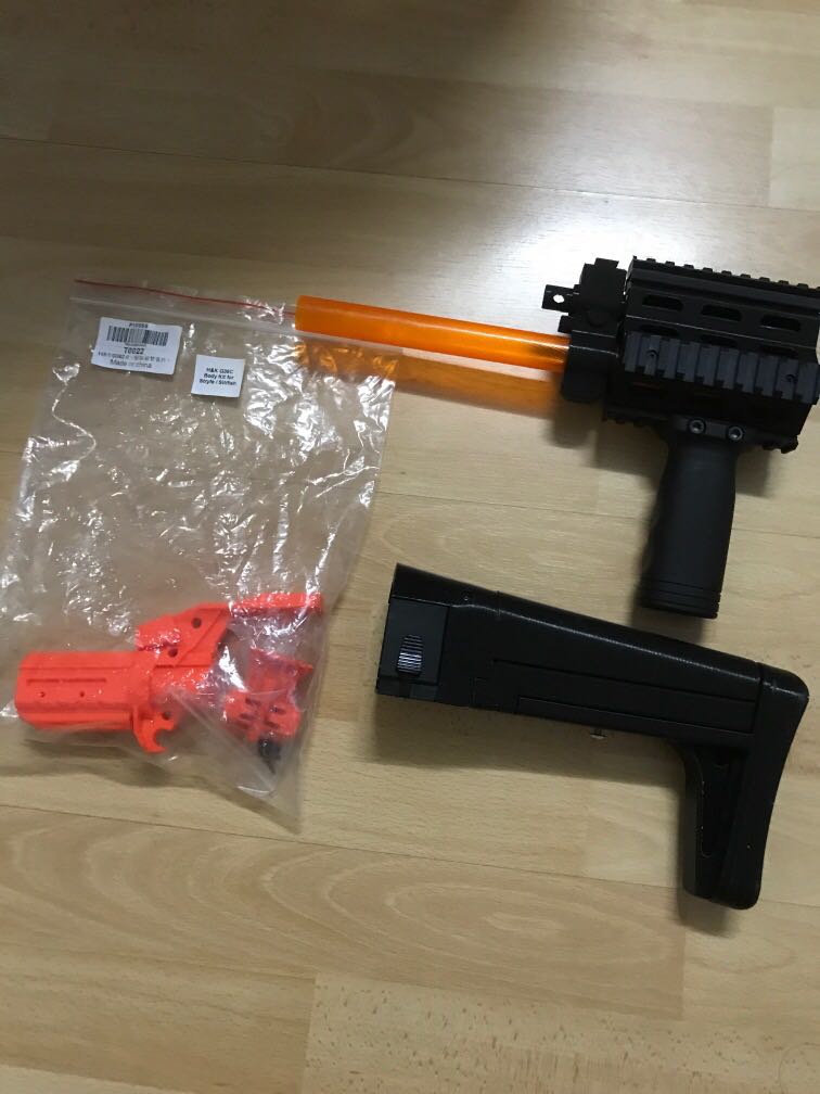 Worker Robinson XCR Body Kit for Stryfe/Swordfish, Hobbies & Toys, Toys ...