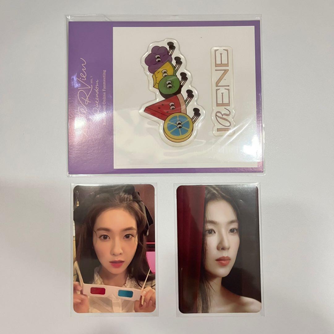wts red velvet irene queendom interview fan meeting epoxy sticker set ...