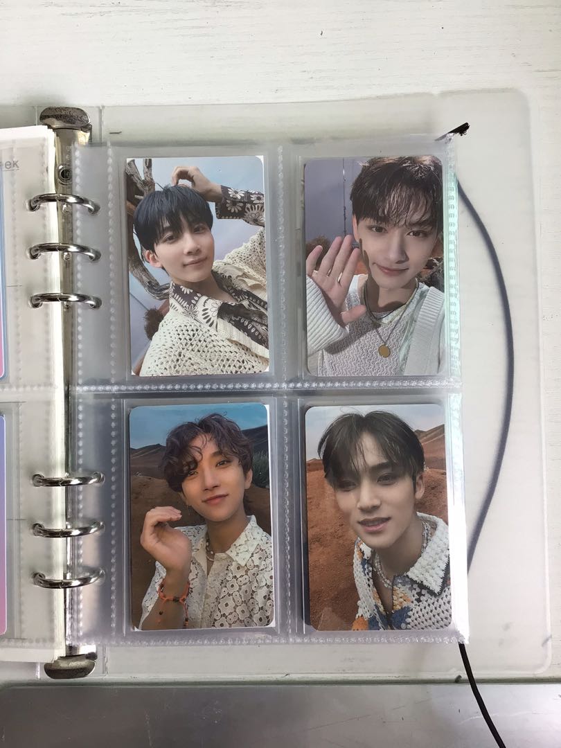 wts svt jeonghan joshua jun mingyu fts weverse fansign pc, Hobbies ...