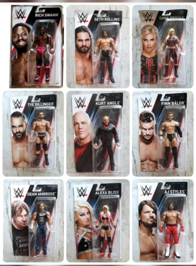 WWE Basic Charlotte Tozawa Miz Bayley Elias Mahal Reigns Rousey English ...