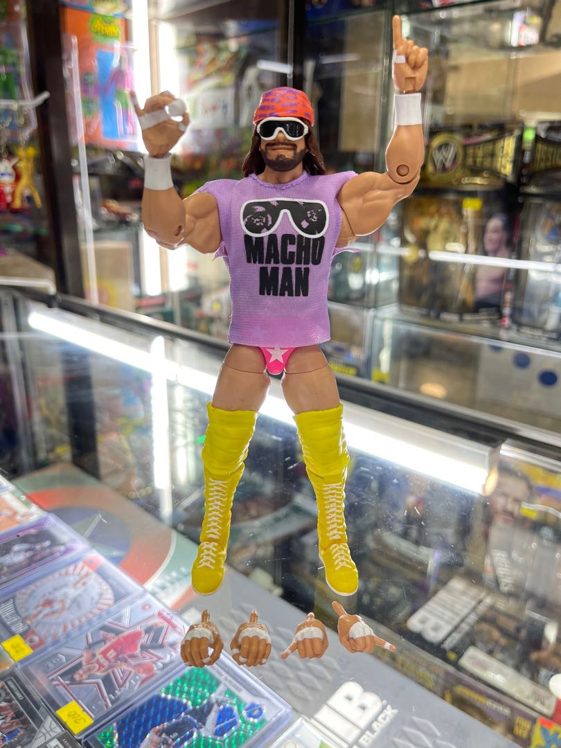 WWE Mattel Elite Macho Man Randy Savage, Hobbies & Toys, Toys & Games ...