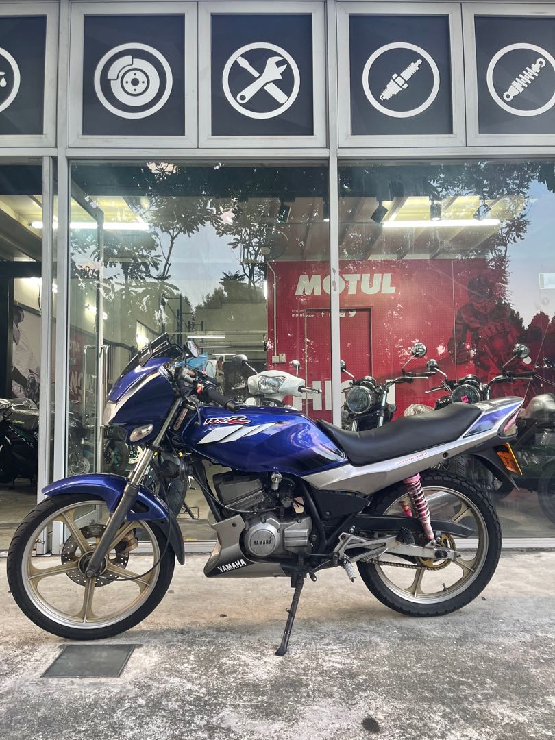 Yamaha Rxz, Motorcycles, Motorcycles for Sale, Class 2B on Carousell