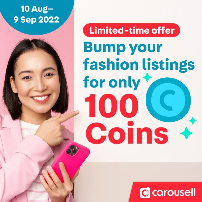 You can now use Bump for only $1! (For selected categories only ...