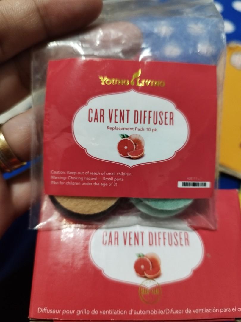 YOUNG LIVING CAR VENT DIFFUSER with free 5pcs. replacement pads ...