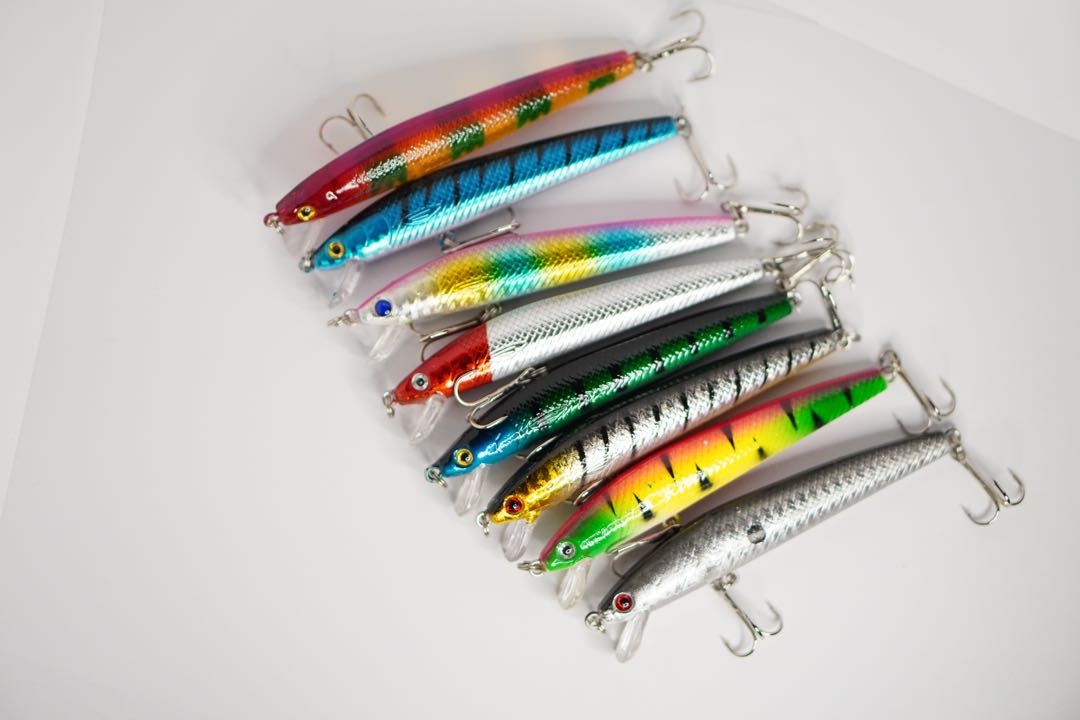 10cm 7g fishing lure minnows, Sports Equipment, Fishing on Carousell