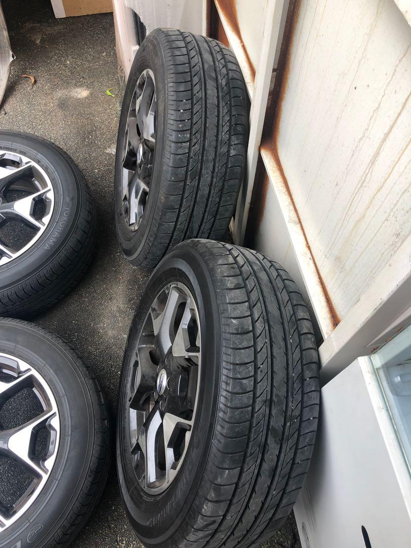 2018 Subaru XV Stock Rims & Tires, Car Parts & Accessories, Mags and ...