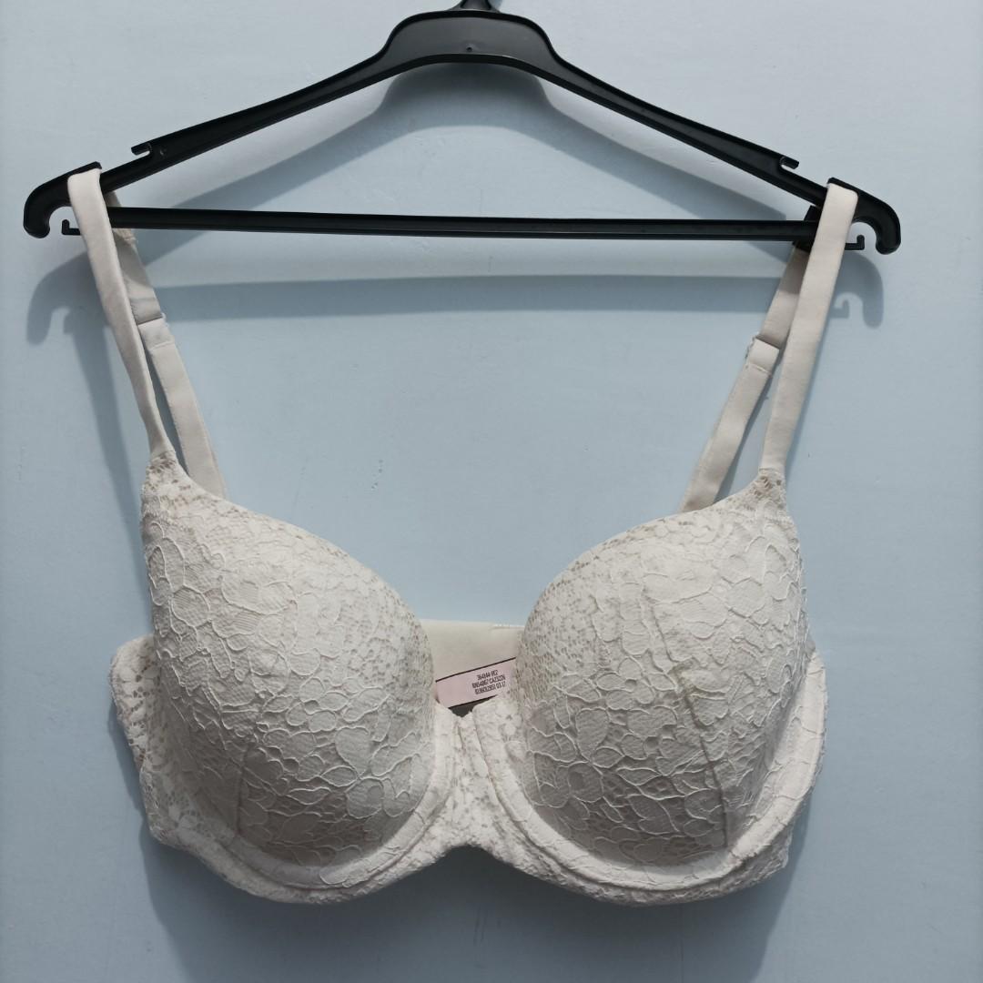 32D VS White Bra, Women's Fashion, Tops, Others Tops on Carousell