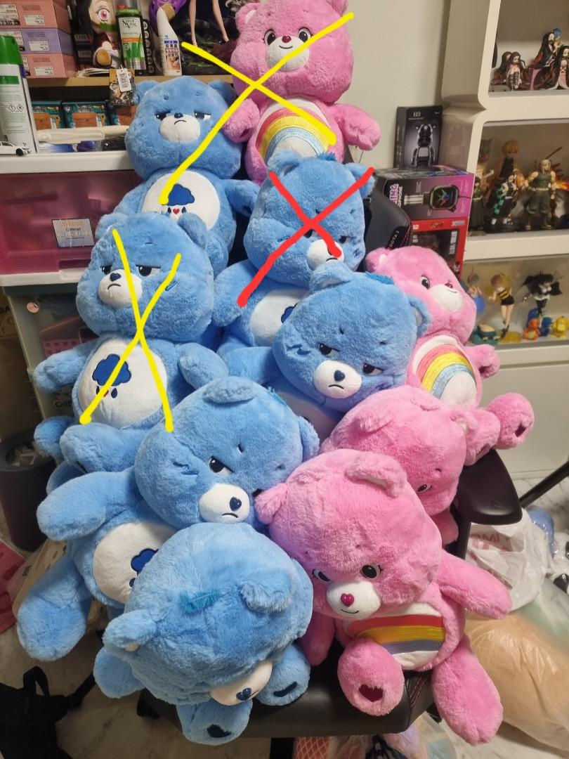 45cm Care bear Grumpy Cheer plush unlock the magic, Hobbies & Toys, Toys & Games on Carousell
