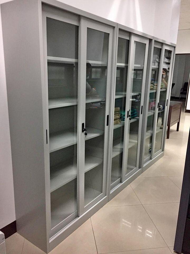 5 Layer Sliding Glass Door Steel Filing Cabinet Furniture And Home 8757