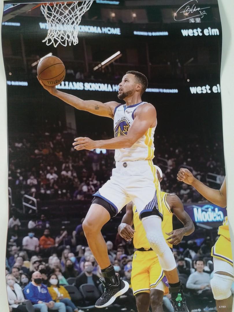 多圖 美國籃球明星海報 金州勇士 史提芬居利 庫里 USA NBA star poster golden state warrior ...