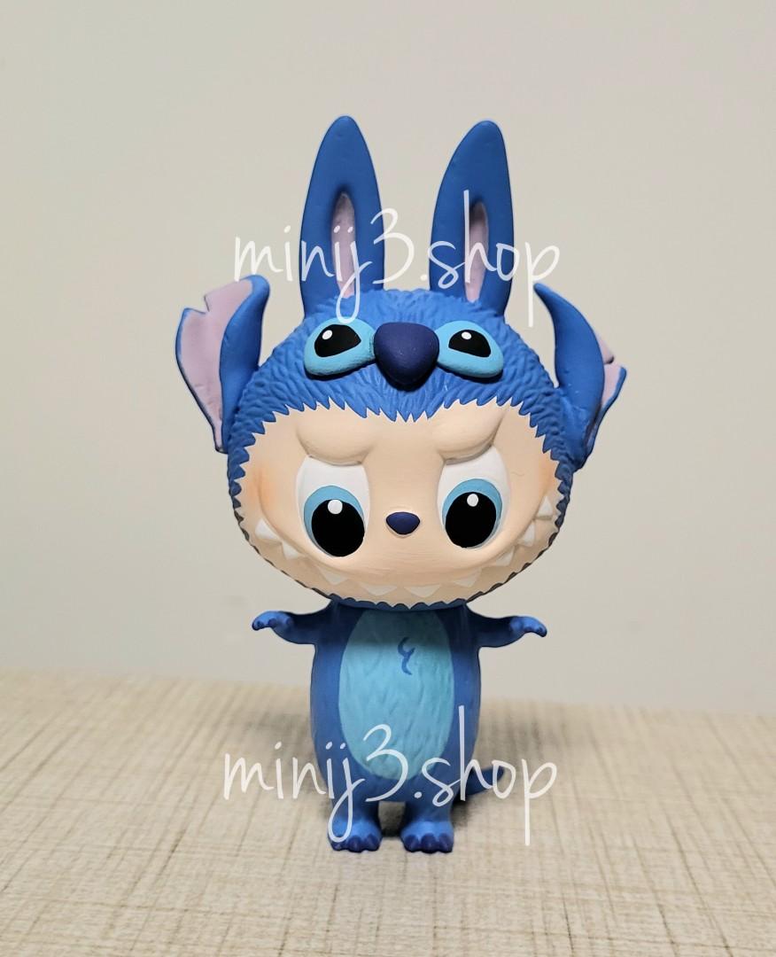改娃現貨 Labubu x Stitch 史迪仔 disney 迪士尼 popmart pop mart zimomo, 興趣及遊戲, 玩具 ...