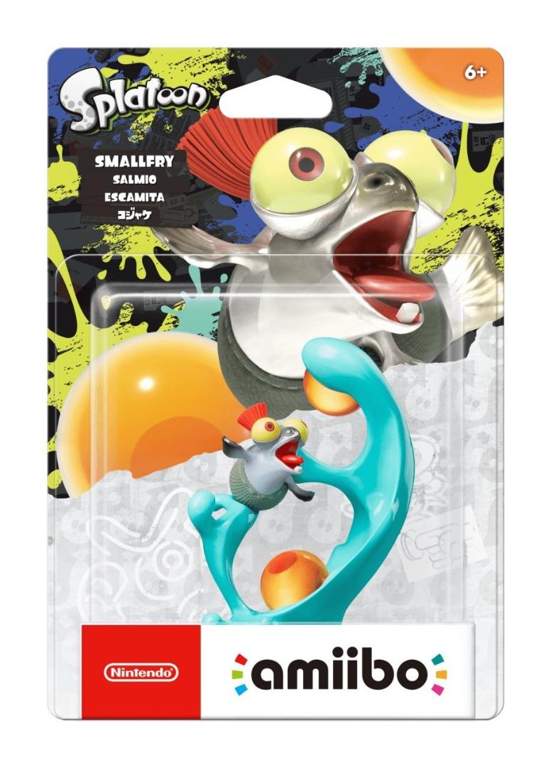 (全新) OLED Switch Amiibo Figure: Smallfry Salmio (Splatoon 3) - 漆彈大作戰 3 斯普拉遁 3, 電子遊戲, 遊戲機配件, 遊戲週邊 ...