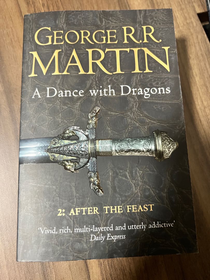 A Dance with Dragon Part 2 novel ( game of thrones), Hobbies & Toys, Books & Magazines, Fiction ...