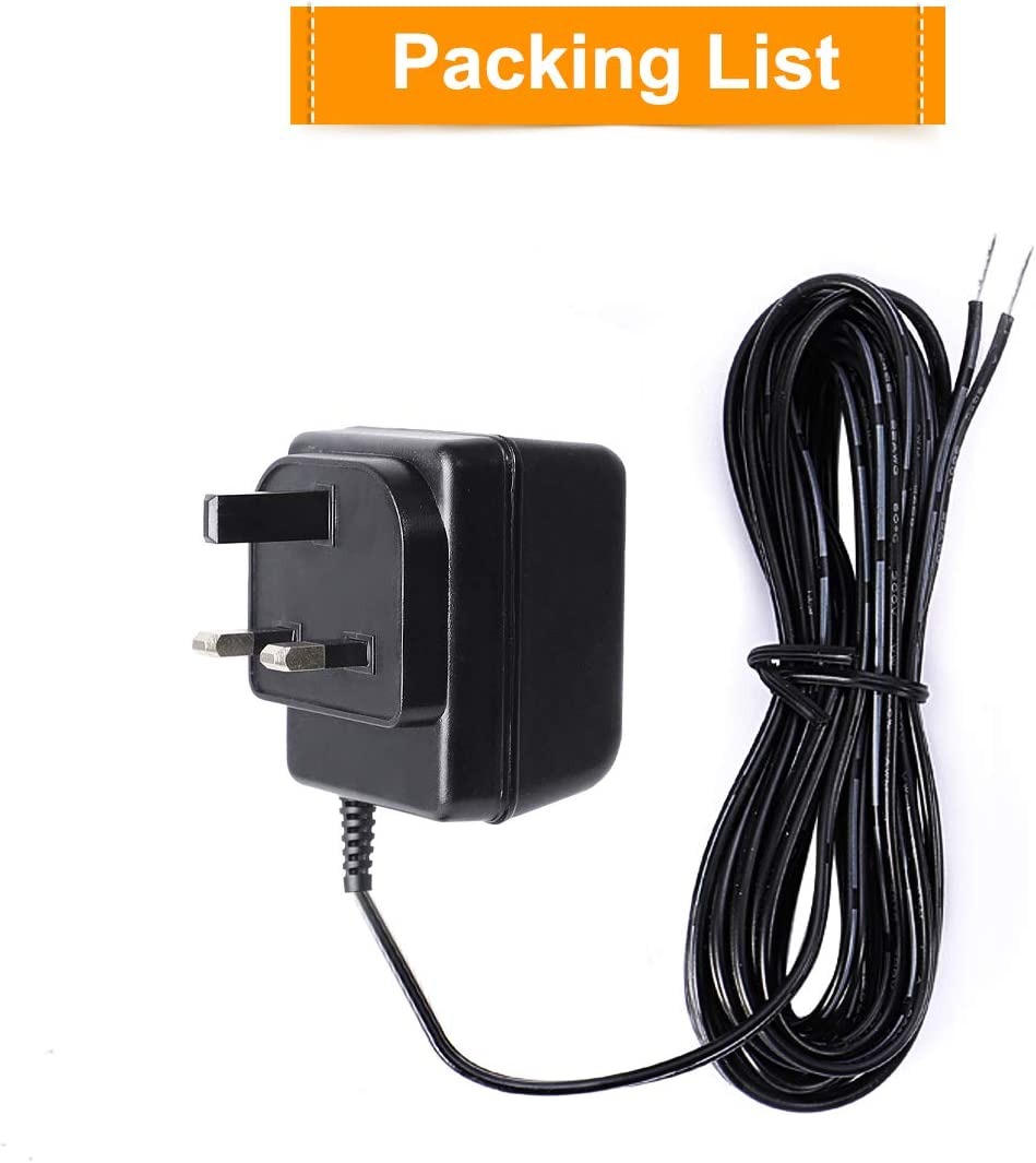 AC Power Transformer Adaptor,LANMU VAC24V AC24V Adapter Replacement,24V ...