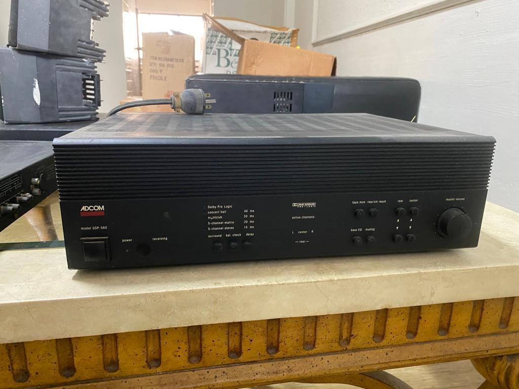 ADCOM speakers & amplifier, Audio, Soundbars, Speakers & Amplifiers on ...