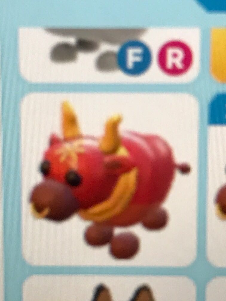 Adopt me pet- lunar ox, 電子遊戲, 遊戲機配件, 遊戲週邊商品 on Carousell