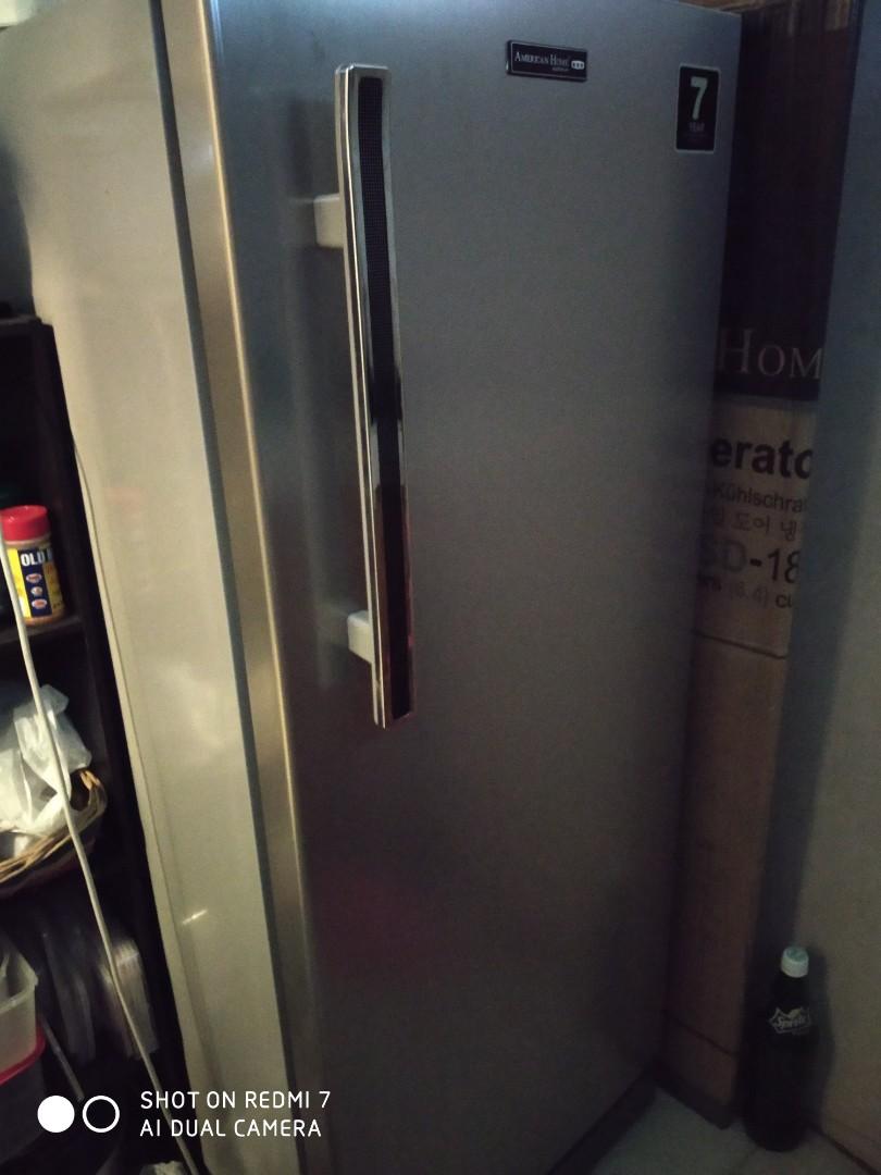 American Home 6.4 cu. ft. Single Door Semi Automatic Refrigerator ARSD ...