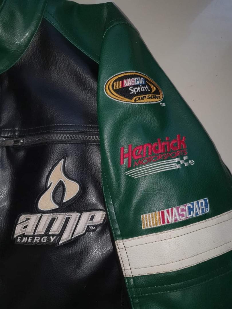 Amp Energy Nascar Leather Jacket, Men's Fashion, Coats, Jackets and ...