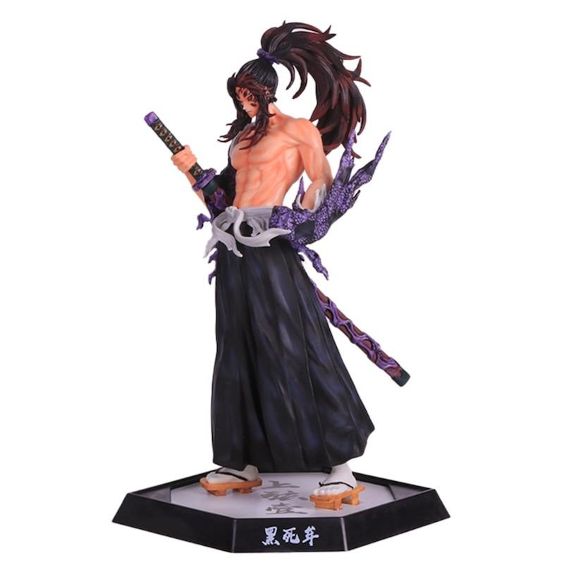 Anime Demon Slayer Kimetsu No Yaiba Figure Kokushibo PVC Action Figures ...