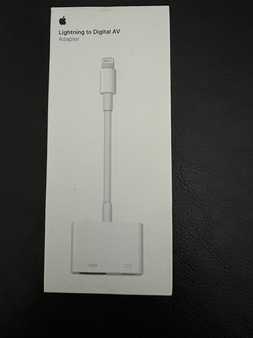 Apple Original adapter lightning, Computers & Tech, Parts & Accessories ...