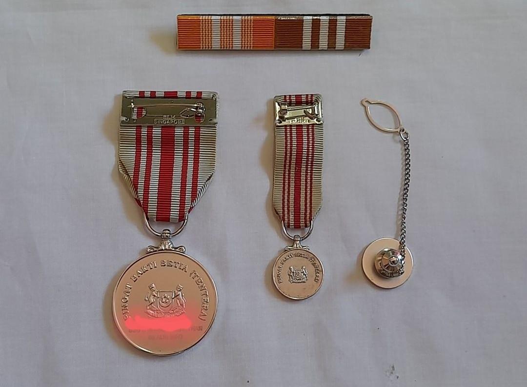 Armed Forces Pingat Bakti Setia (Tentera) The Long Service Full Size ...