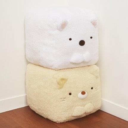 Authentic Japan! 30CM San-X Sumikkogurashi Cube Cushion XL Plush Toy ...