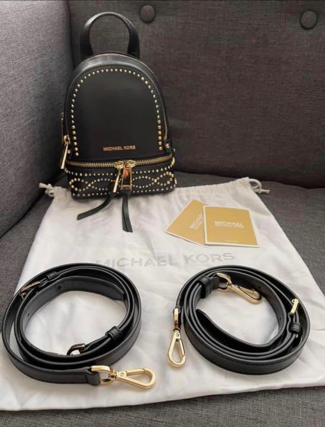 Authentic Limited Edition MK Rhea Mini Backpack, Luxury, Bags & Wallets ...