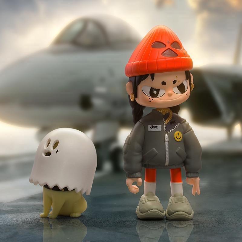 Authentic Popmart Vita Alpha Ma-1 Figure 100% collection figure ...